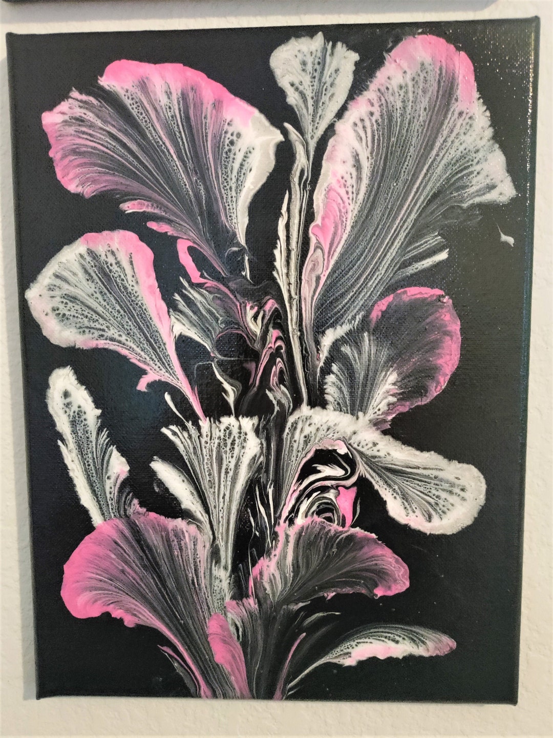 Touch of Pink Tulips String Art - Etsy