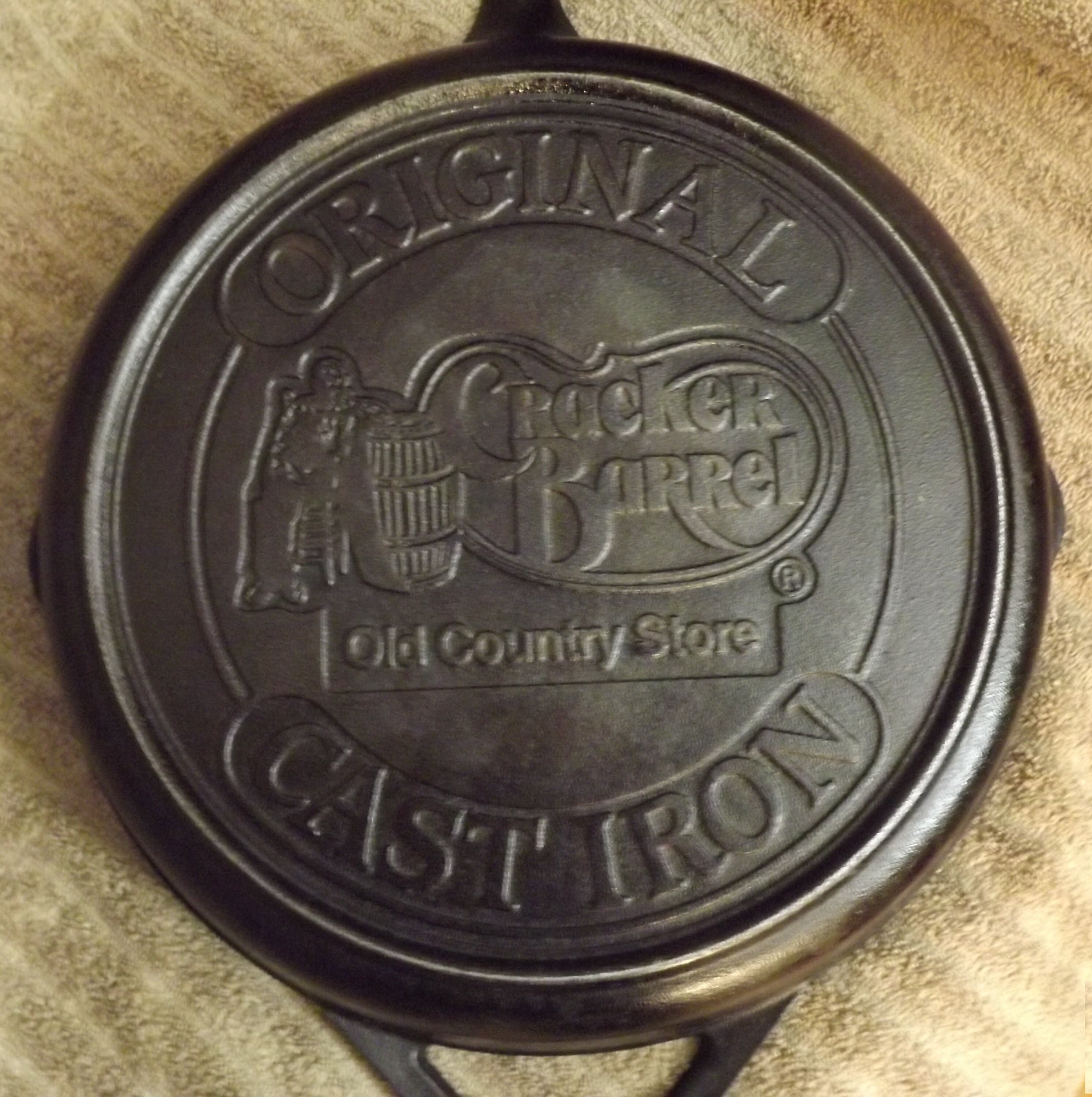 Cracker Barrel Skillets One 12" and One 10-1/2" Square Item #824 - Etsy