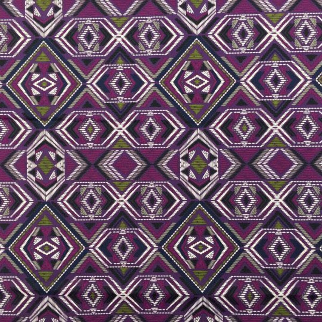 Lila und Grün Tribal Bedrucktes Spandex Blauer Mond Stoffe - Etsy.de