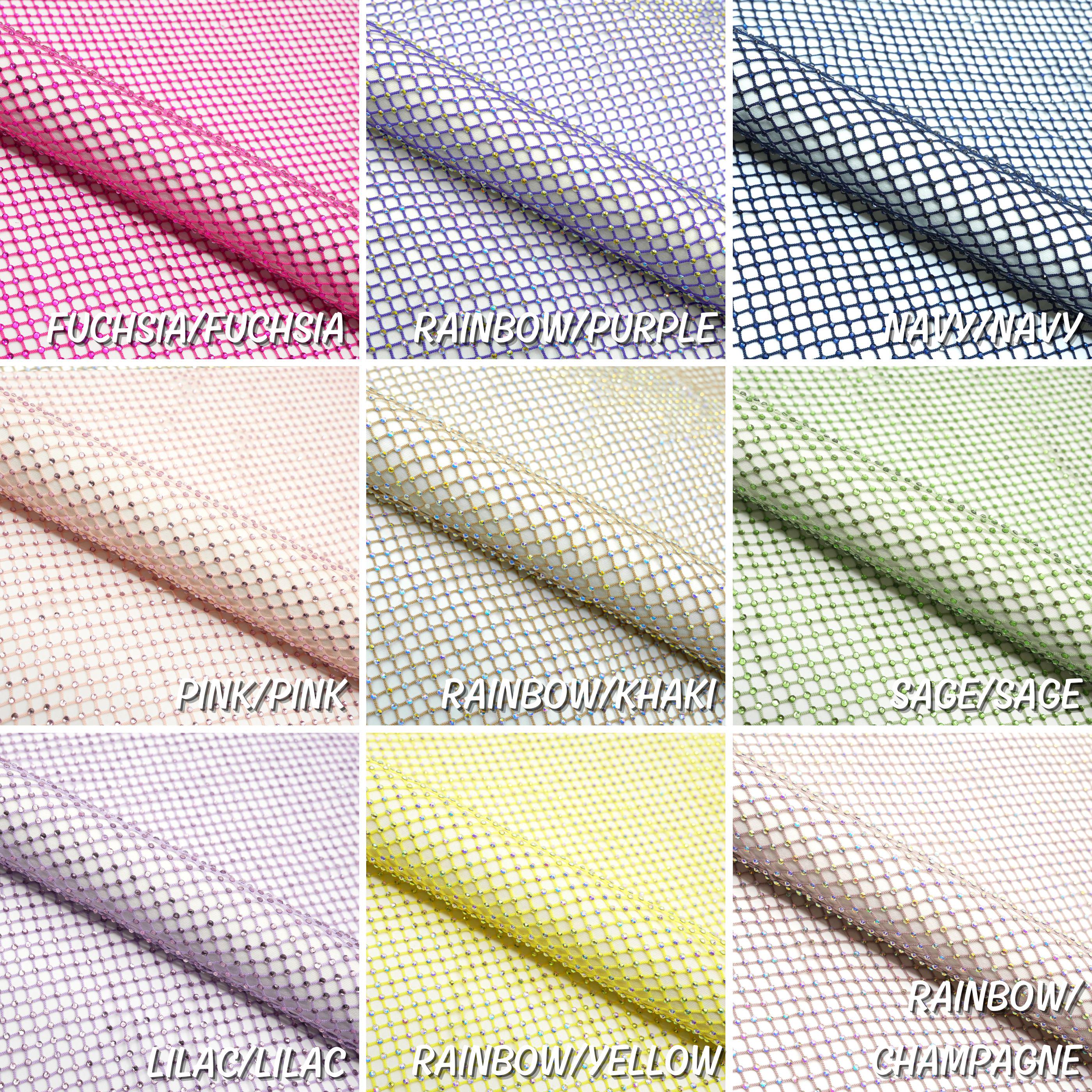 Enigma Diamond Fishnet Fabric | Blue Moon Fabrics - Etsy