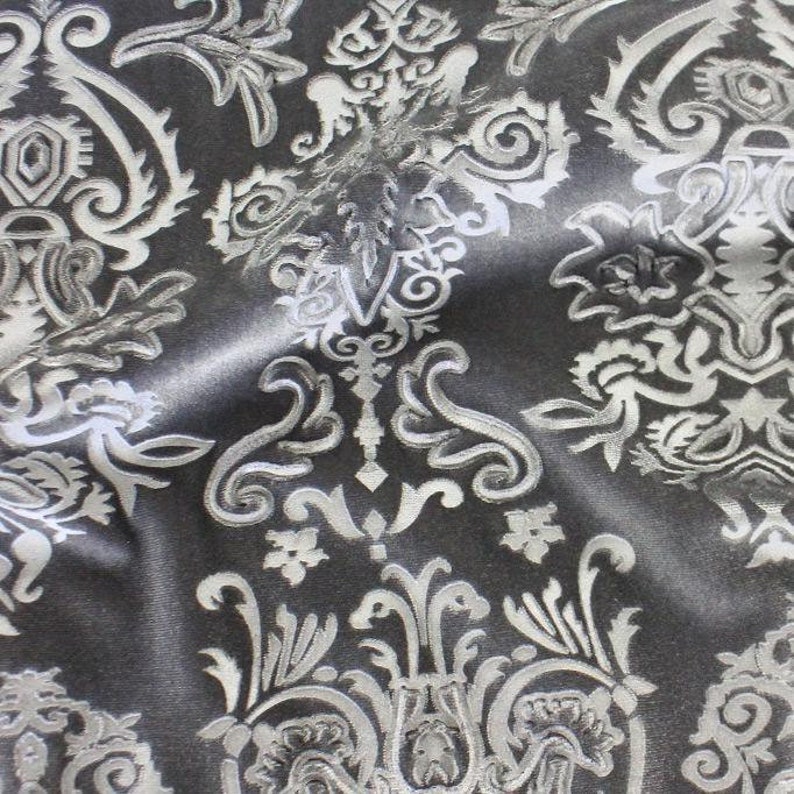 Royalty Embossed Stretch Velvet Fabric Blue Moon Fabrics - Etsy