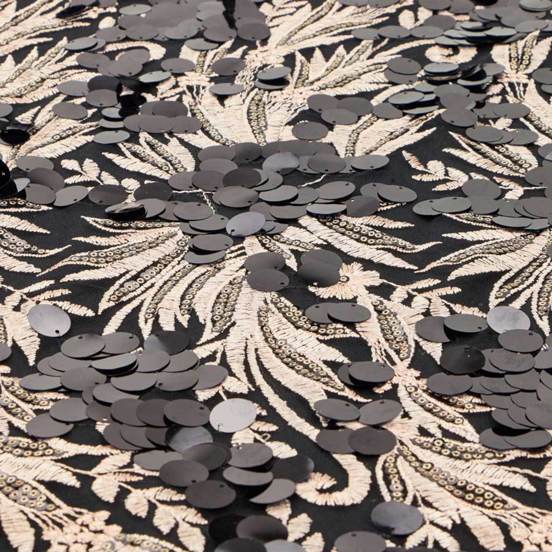 Luscious Embroidered Mesh | Blue Moon Fabrics - Etsy