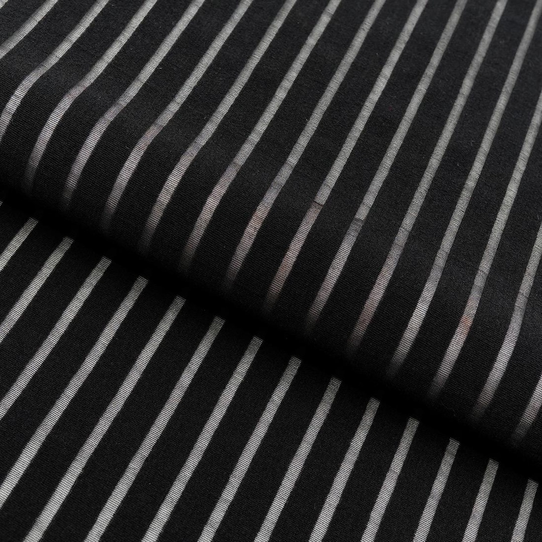 Striped Stretch Mesh Fabric | Blue Moon Fabrics - Etsy