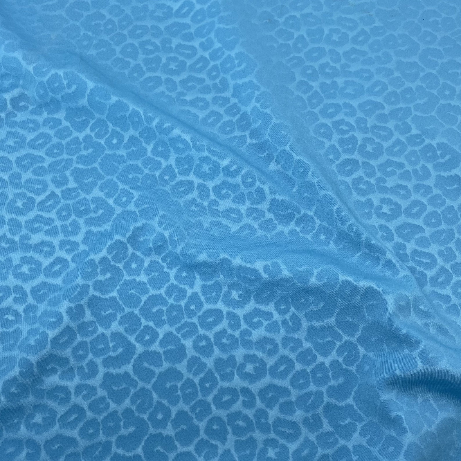 Nala Embossed Leopard Spandex | Blue Moon Fabrics - Etsy