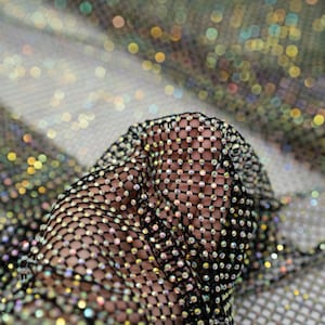Enigma Diamond Fishnet Fabric | Blue Moon Fabrics - Etsy