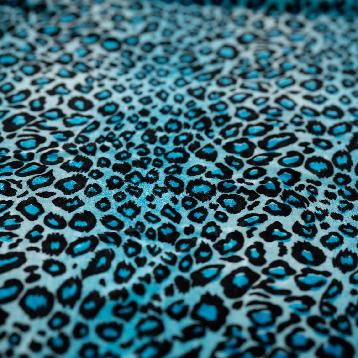 Pug Leopard Primo Stretch Velvet Fabric Blue Moon Fabrics - Etsy