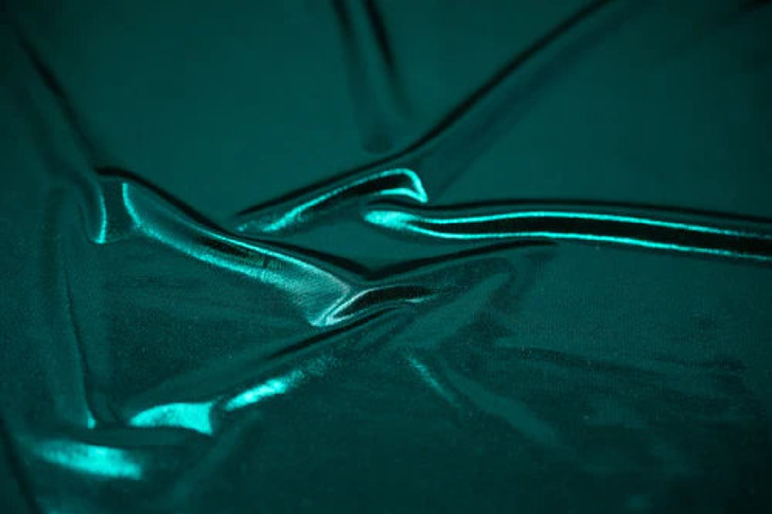 Mercury Titanium Foiled Spandex Fabric | Blue Moon Fabrics - Etsy