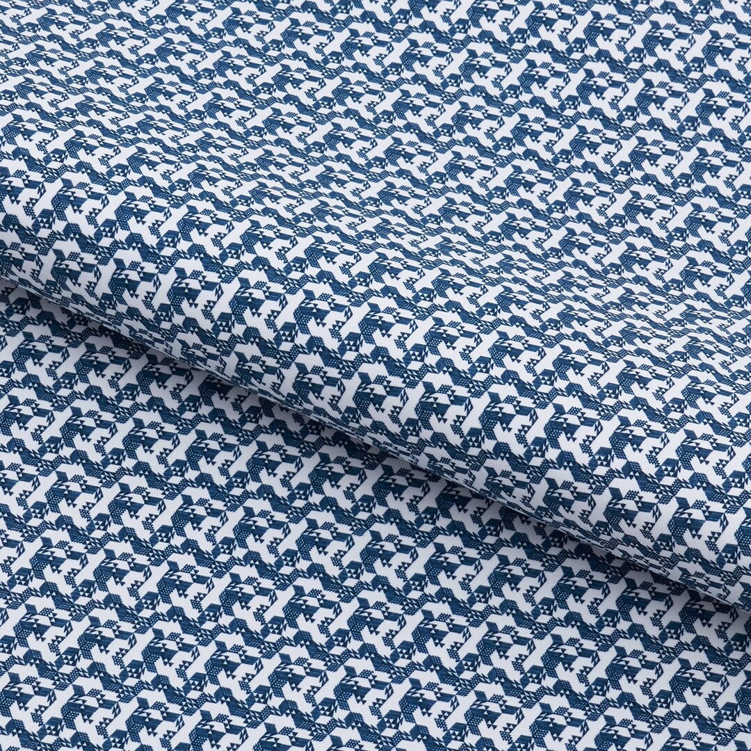Tetris Blocks Printed on Recycled Spandex Fabric | Blue Moon Fabrics - Etsy