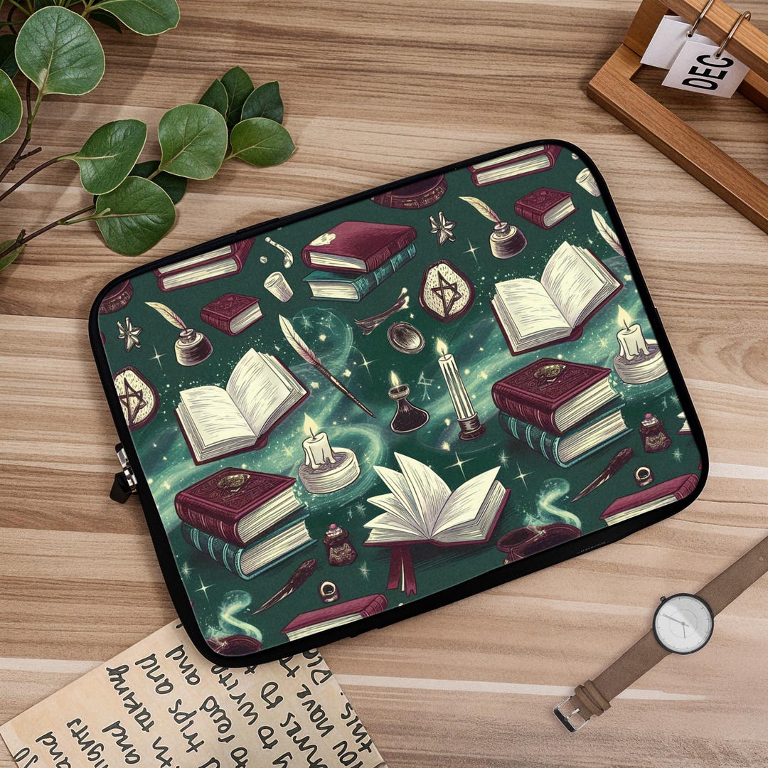Magic MacBook Case, Magic Symbols, Vintage Laptop Case, Gift for Fans ...