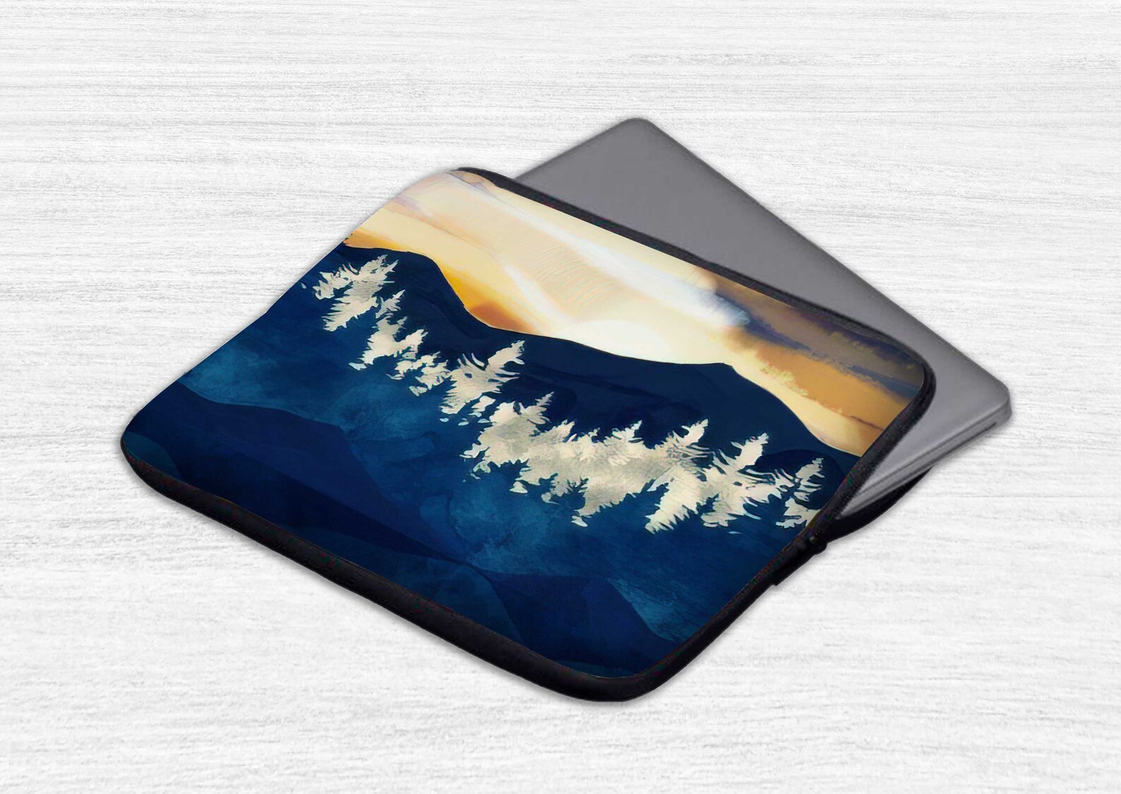 Mountains Laptop Sleeve Forest Laptop Bag Nature Laptop Sleeve - Etsy
