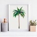 Palm Tree Art Project DIY Painting Nature Paint by Number Kit Floral ...