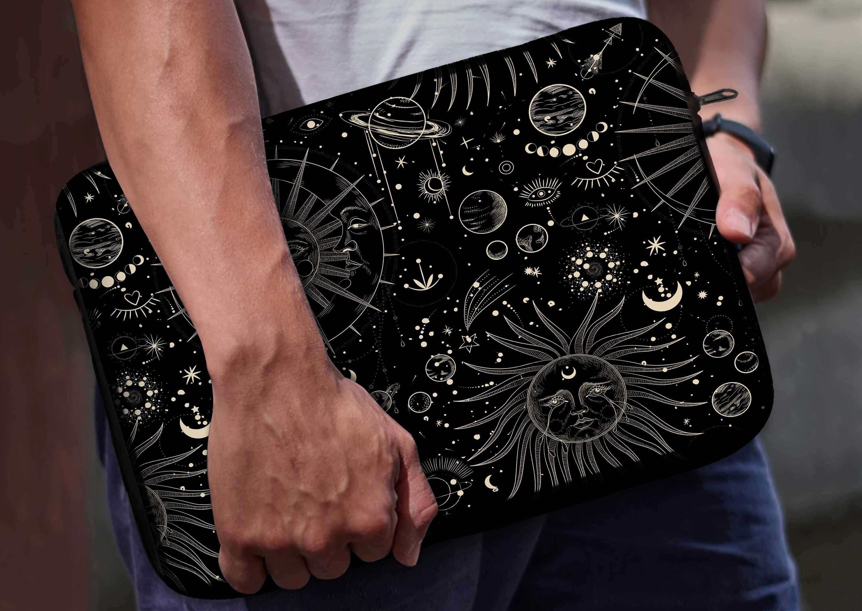 Space Laptop Sleeve Planets Laptop Bag Moon Laptop Sleeve 12 - Etsy