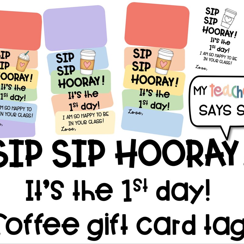 Coffee Gift Tag - 60+ Gift Ideas for 2025