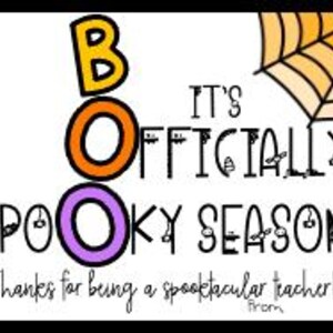 Spooky Season, Boo Basket Halloween October GIFT TAG for Friends ...