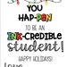 Ink-credible HOLIDAY Student Gift Tags Christmas - Etsy