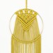 Macrame Plant Hanger TARA With Tassels, Recycled Cotton - Etsy