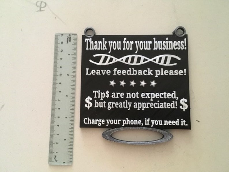 Custom 3D Printed Signs - Etsy