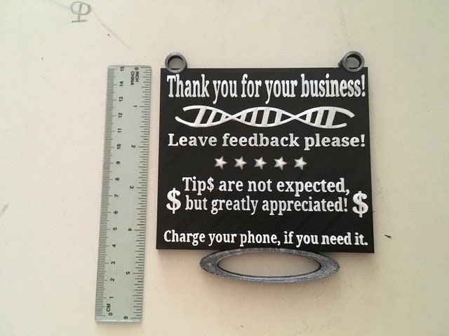 Custom 3D Printed Signs - Etsy