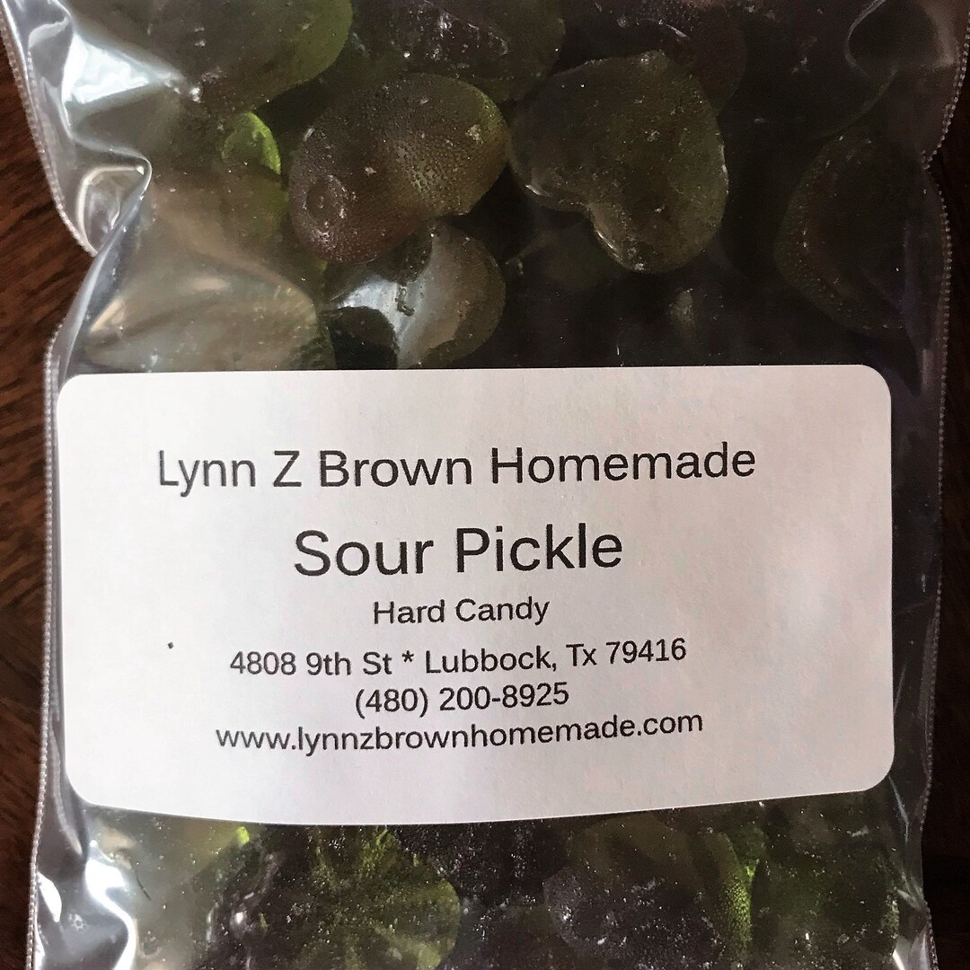 Sour Pickle Hard Candy - Etsy