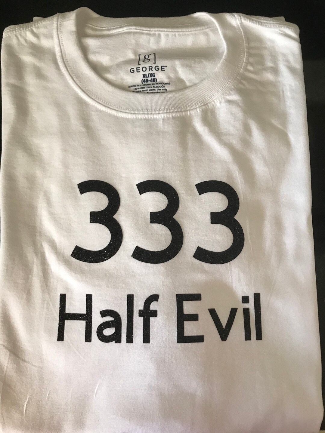 333 Half Evil T-shirt - Etsy