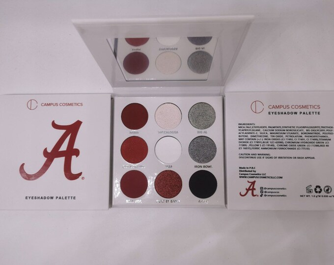 UNIVERSITY OF ALABAMA Palette - Etsy