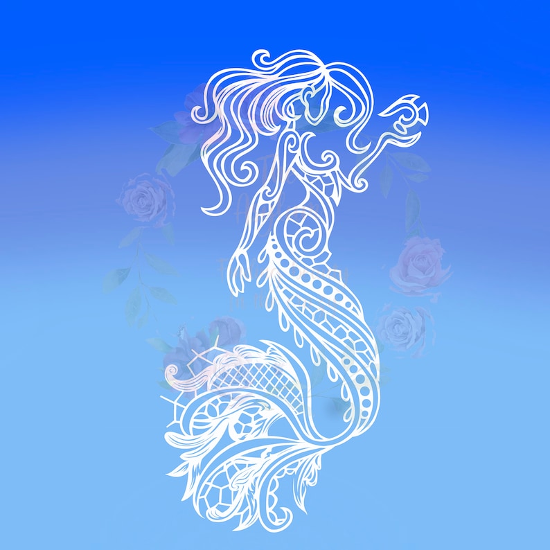 Mermaid Mandala - Etsy