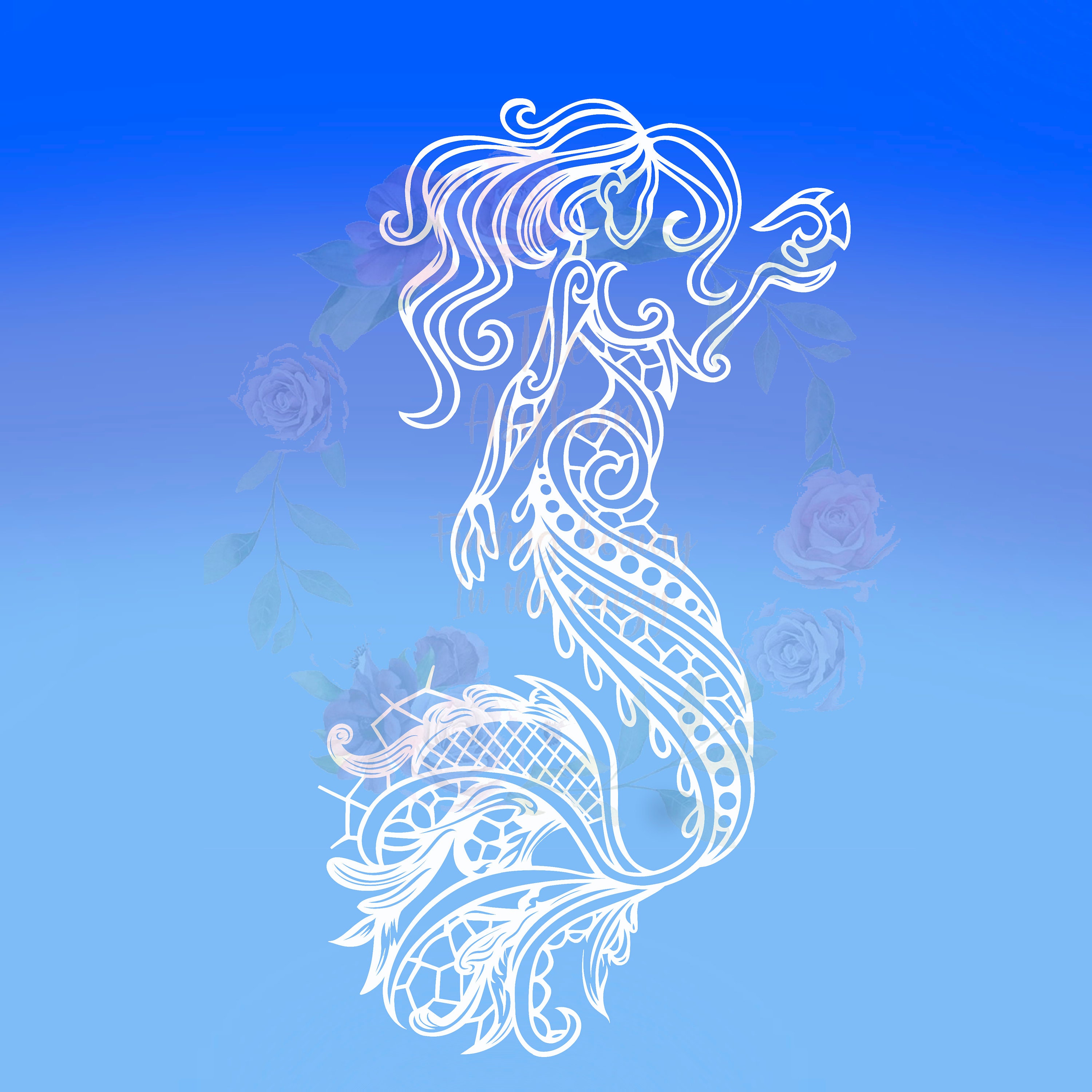 Mermaid Mandala - Etsy