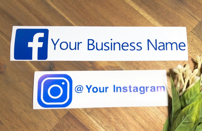 Follow Me Instagram Handle Sticker Instagram Car Sticker - Etsy