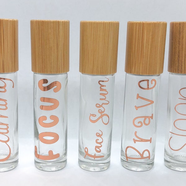 Essential Oil Decals - Etsy