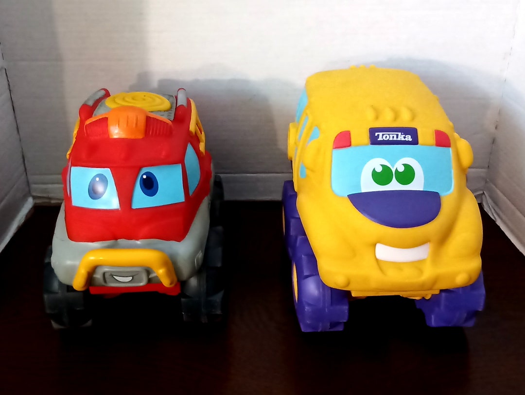 Vintage Tonka Chuck & Friends Cushy Cruisin School Bus and Playskool ...