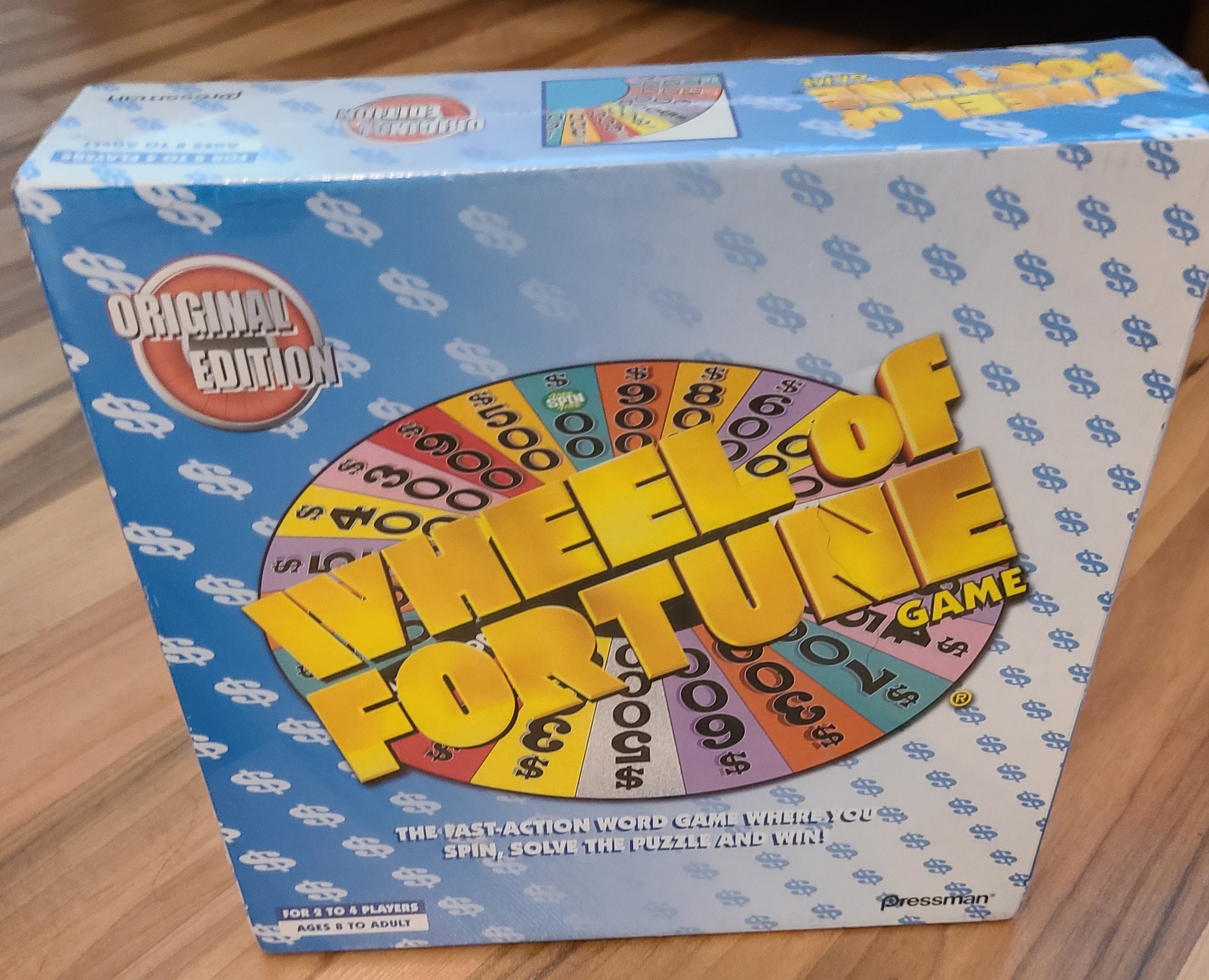 Pressman Rueda de la fortuna juego de mesa edición original | Etsy