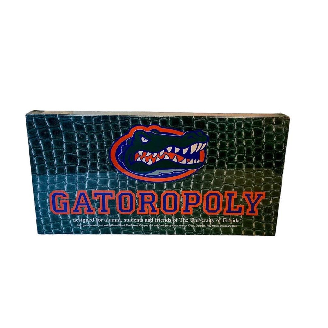 University of Florida Gatoropoly Monopoly Board Game - Etsy