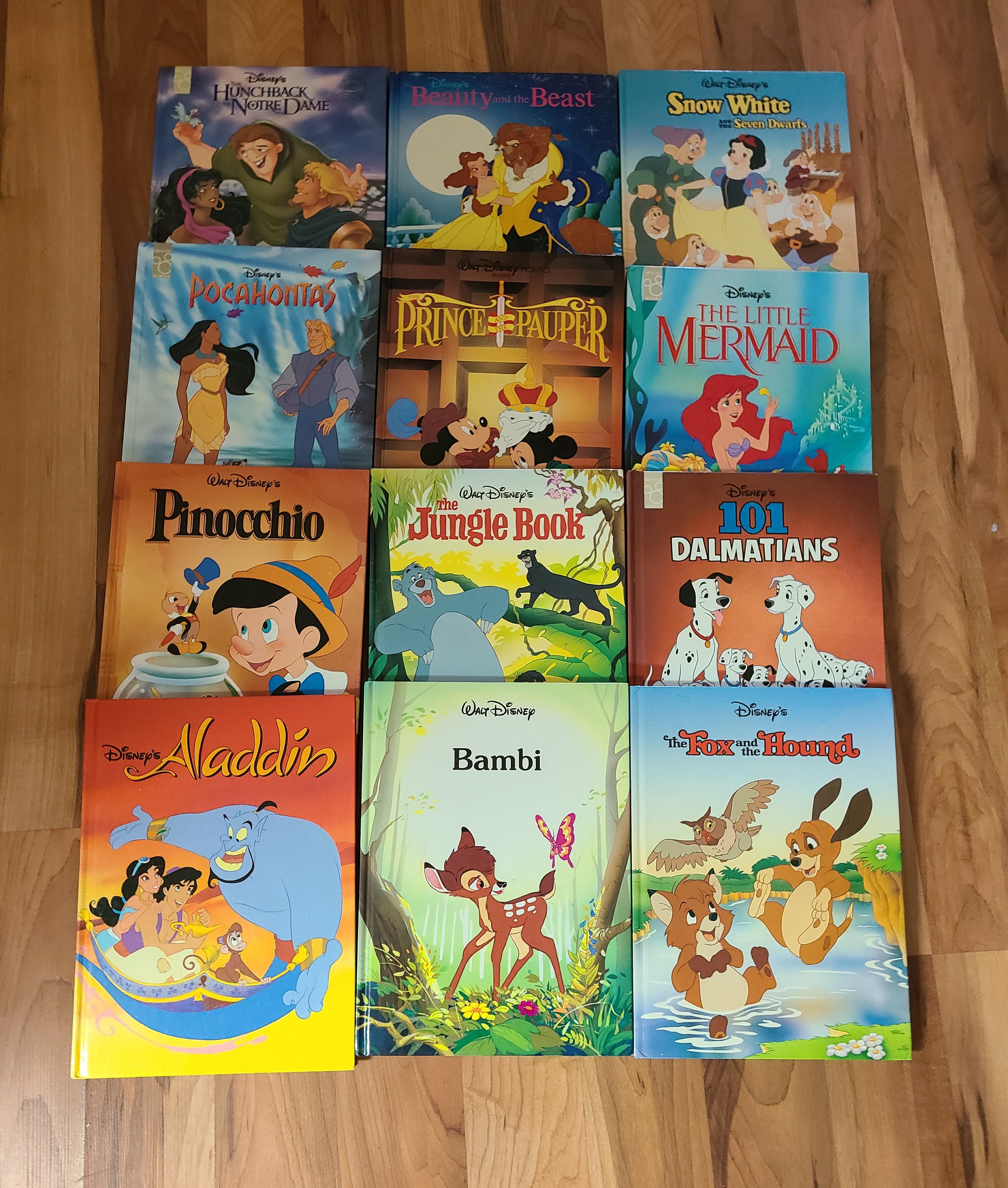 Disney Mouse Works Classic Storybook Set 12 Large Sized | Etsy