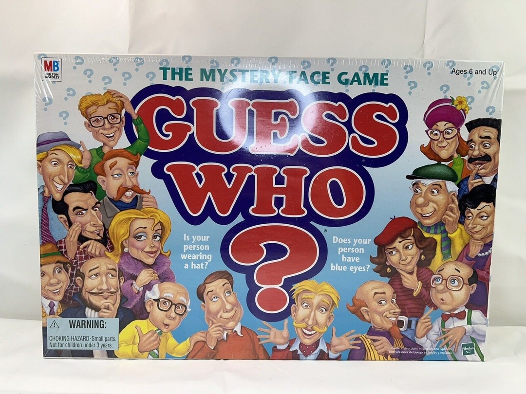 Guess Who Vintage 1998 Edition Complete Milton Bradley Board Game - Etsy
