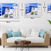 Santorini Greece Wall Decal Greek Wall Sticker 3D Window - Etsy