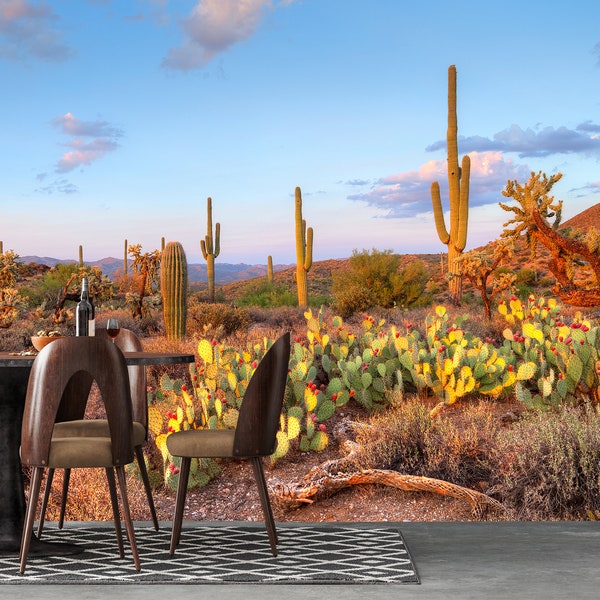 Desert Wall Mural - Etsy