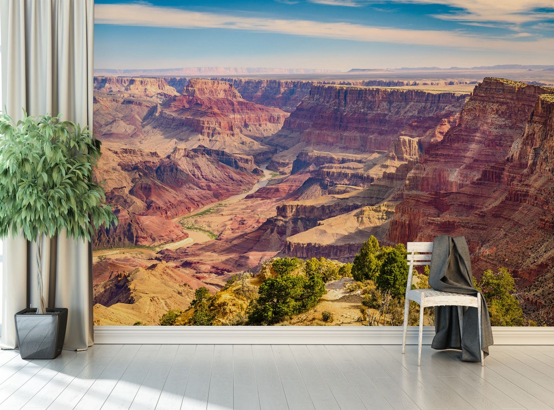 Grand Canyon Wallpaper Peel and Stick Arizona Wall Mural Photo Wallpaper Self Adhesive Removable ...