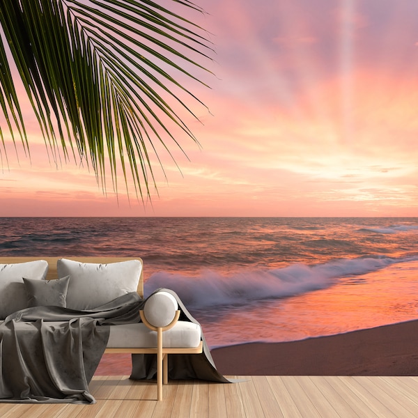 Beach Wall Mural - Etsy