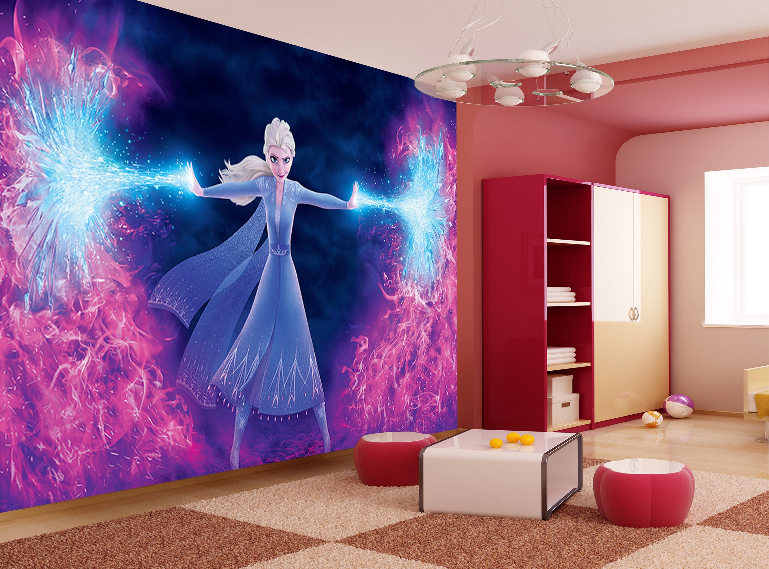 Frozen Wallpaper Disney Frozen Wall Mural Decal Removable | Etsy