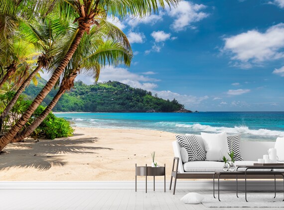 Tropical Beach Wall Decals