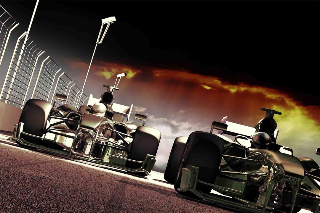 Racing Car Wall Wallpaper Race Track Photo Wallpaper Motorsports Mural ...