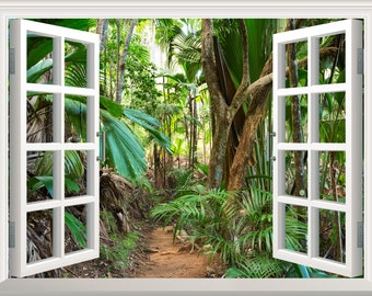 3d Jungle Wall Art - Etsy