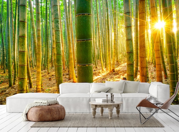 Bamboo Mural Wallpaper