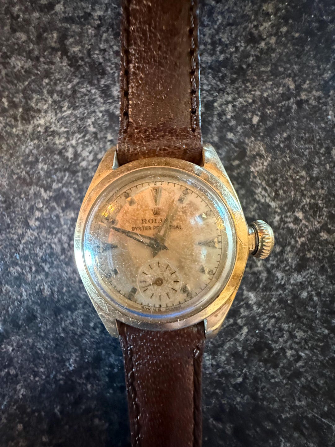 Rolex Ref. 5002 Ladies 14k Gold Watch Fully Serviced With Fabulous ...