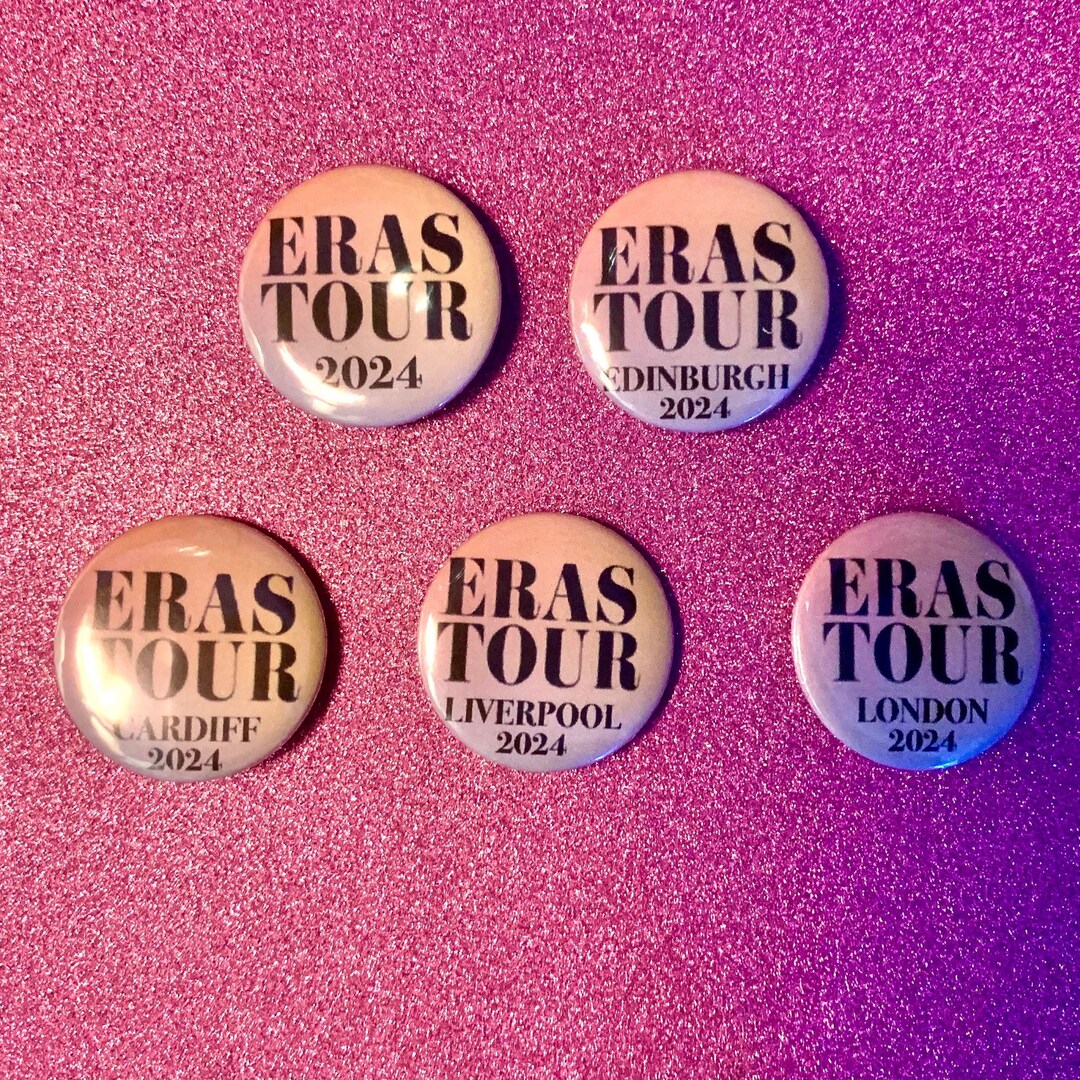 Taylor Swift Eras Tour Badges Uk - Etsy