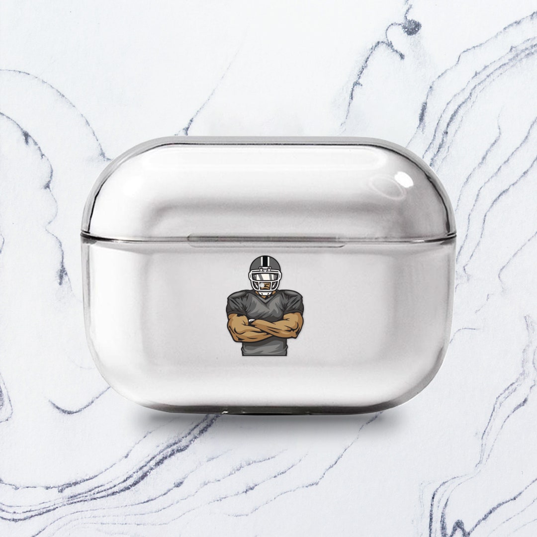 Football Airpods Pro Case for Men Quarterback Airpods 3 Case Athlete ...