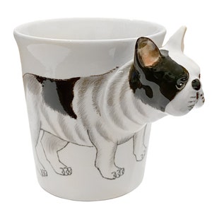 Handmade and Hand Painted Pup Cup Ceramic Pure Breed Dog Mug ...