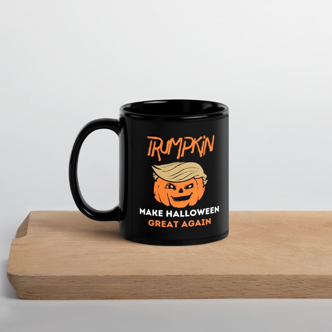 Funny Donald Trump Trumpkin Make Halloween Great Again Mug Halloween ...