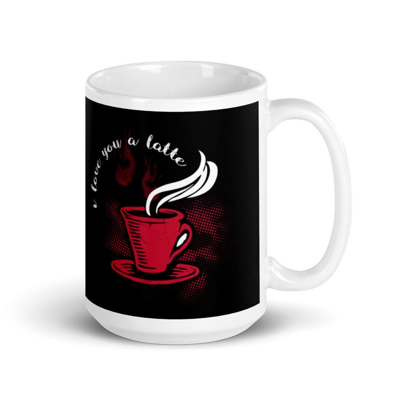 I Love You A Latte Mug | Valentines Day Coffee Mug | Wedding ...