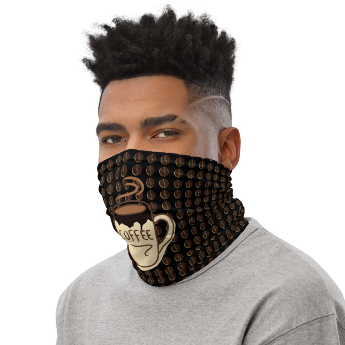 Neck Gaiter Face Mask Reusable and Washable Fabric With A - Etsy